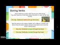 Powerful Verbs in Writing Interactive Video
