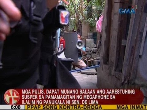 Mga pulis, dapat munang balaan ang aarestuhin gamit ang megaphone sa ...
