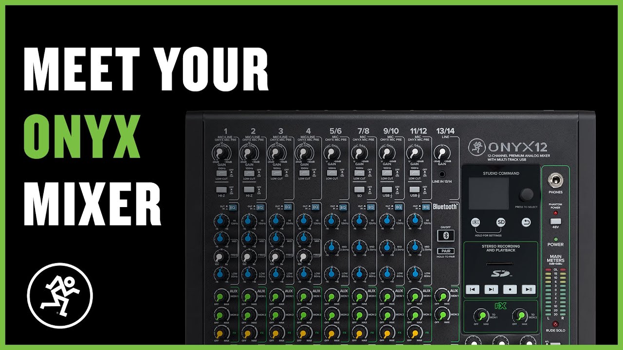 Onyx24 24-Channel Premium Analog USB Mixer - MACKIE | MACKIE