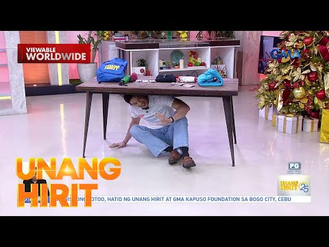 Tips para Maging ‘Marked Safe’ sa Lindol | Unang Hirit | Videos | GMA ...