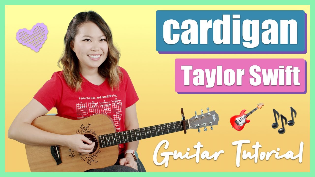 cardigan Chords & Guitar Lesson / Tutorial