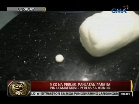 Perlas na may timbang na 9 kilo, panlaban para sa pinakamalaking perlas ...