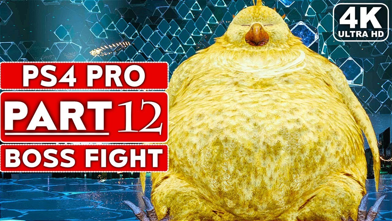 FINAL FANTASY 7 REMAKE Gameplay Walkthrough Part 12 FAT CHOCOBO BOSS ...