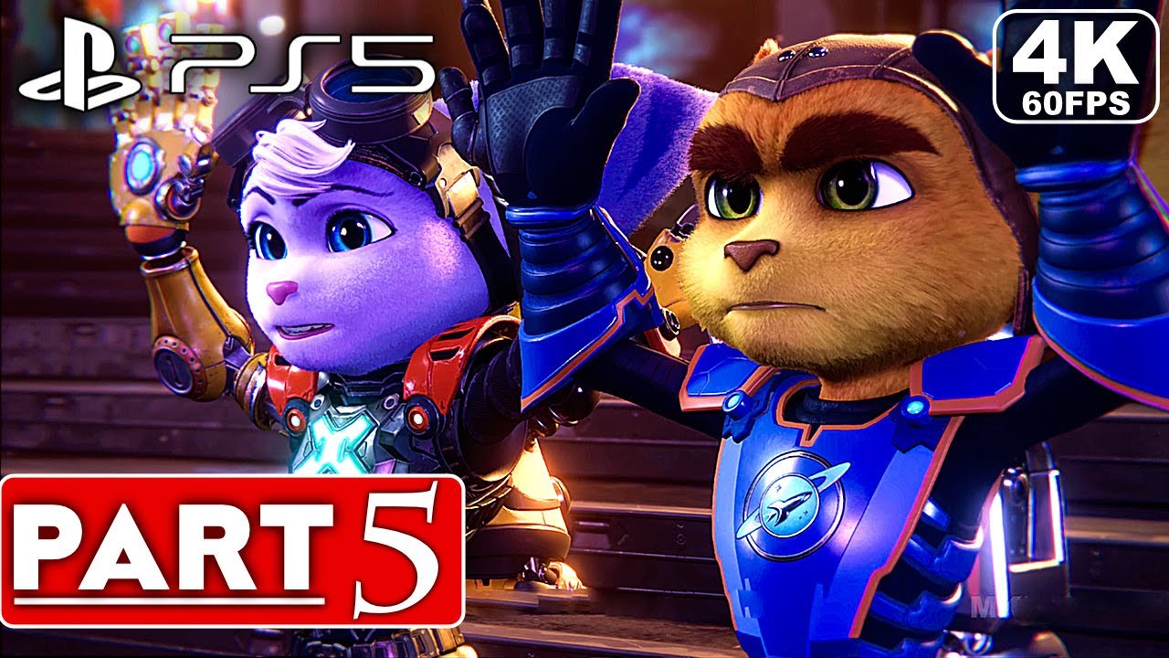 RATCHET AND CLANK RIFT APART PS5 Gameplay Walkthrough Part 5 [4K 60FPS ...