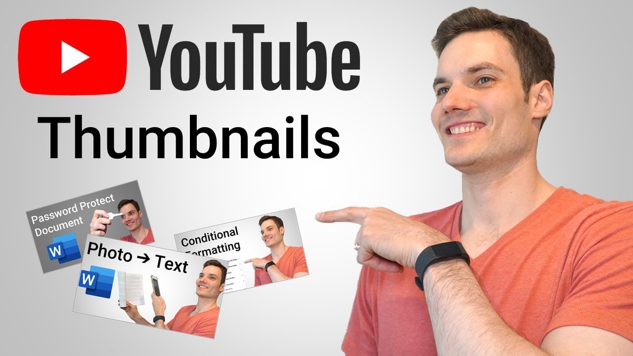 How To Make YouTube Thumbnails using Microsoft PowerPoint - Kevin Stratvert