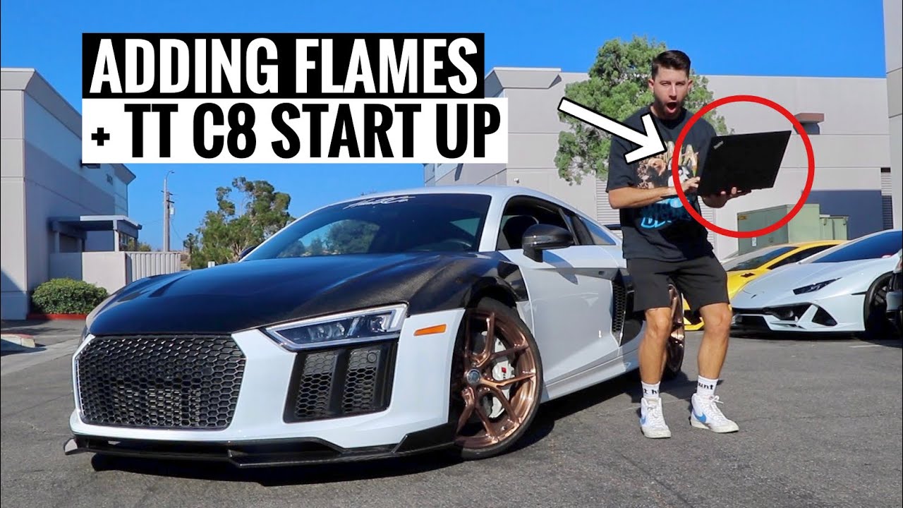 Twin Turbo C8 UPDATE + R8 FIRE TUNE!