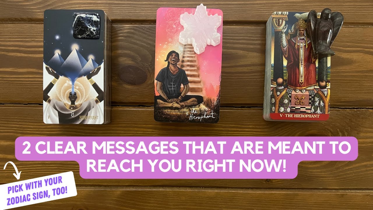 2 Clear Messages That are Meant to Reach You Right Now!