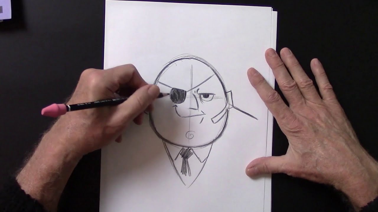 HOW TO DRAW A FUNNY BAD GUY - CHARACTER DESIGN TIPS - Christopher Hart