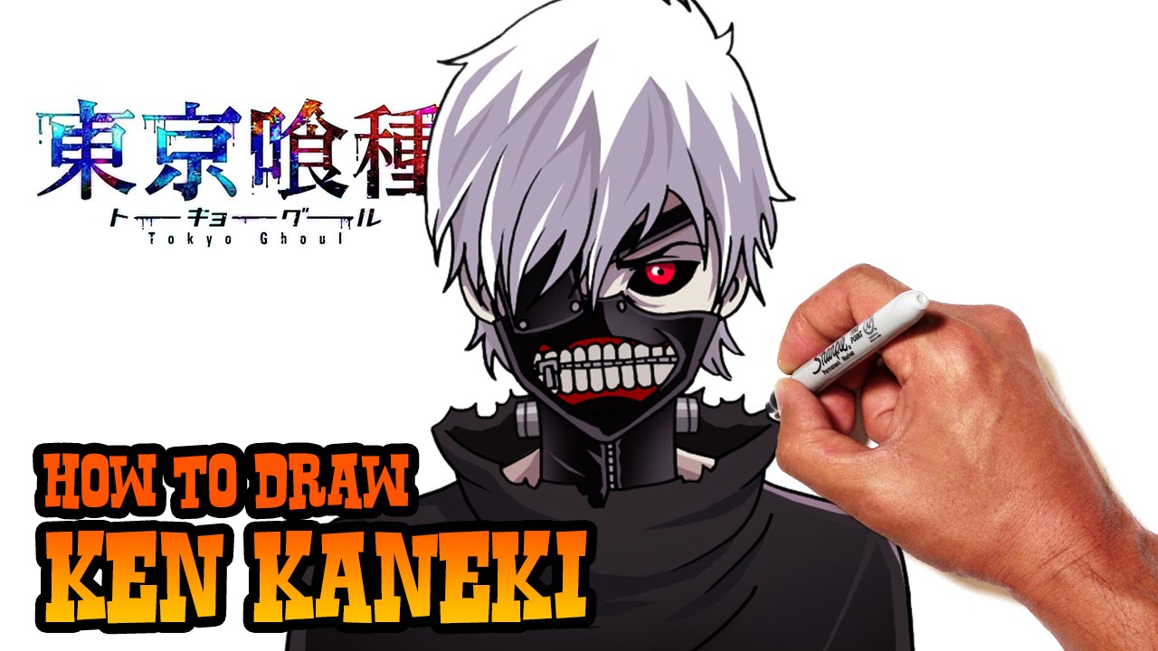 How to Draw Kaneki - Tokyo Ghoul