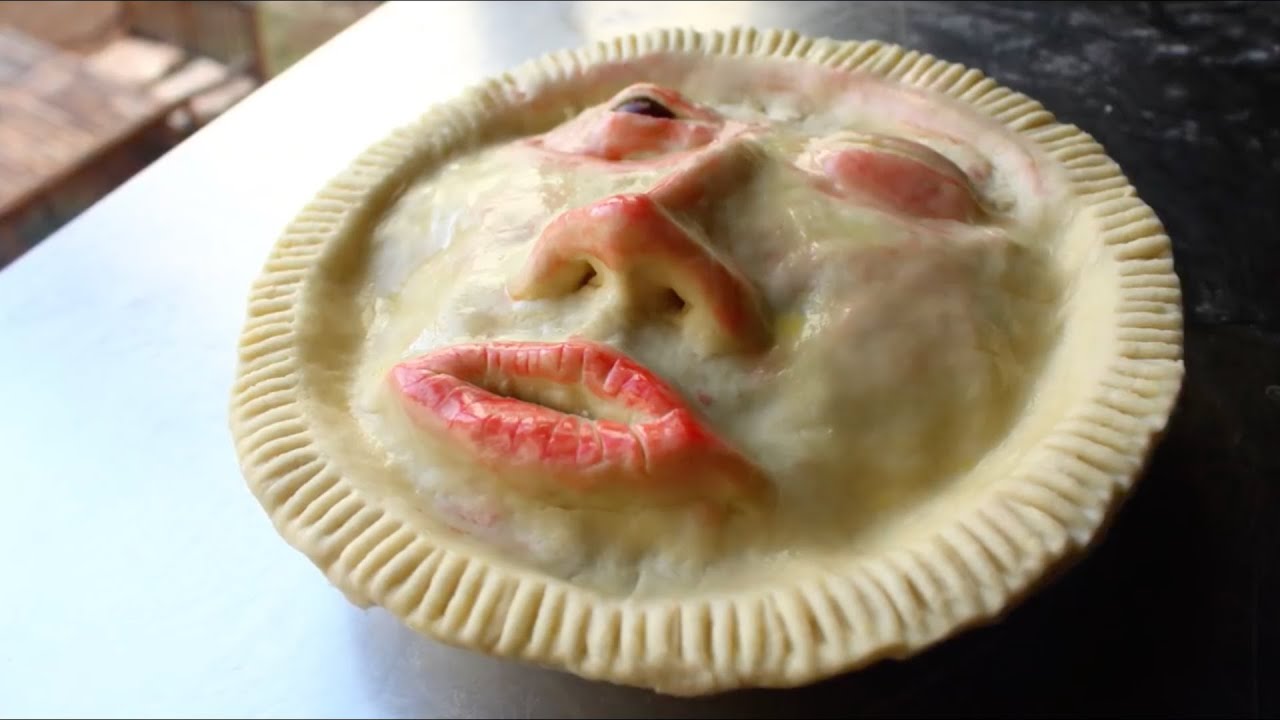 Face Pie - Halloween Meat Pie