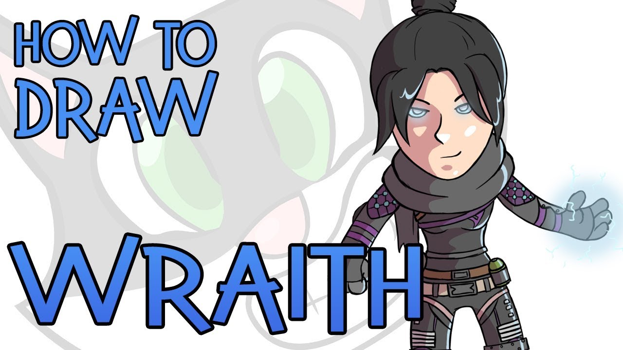 How To Draw Wraith (Apex Legends) - Draw Cartoons