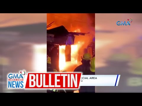 Sunog, sumiklab sa isang commercial area malapit sa Paco market; Gusali ...