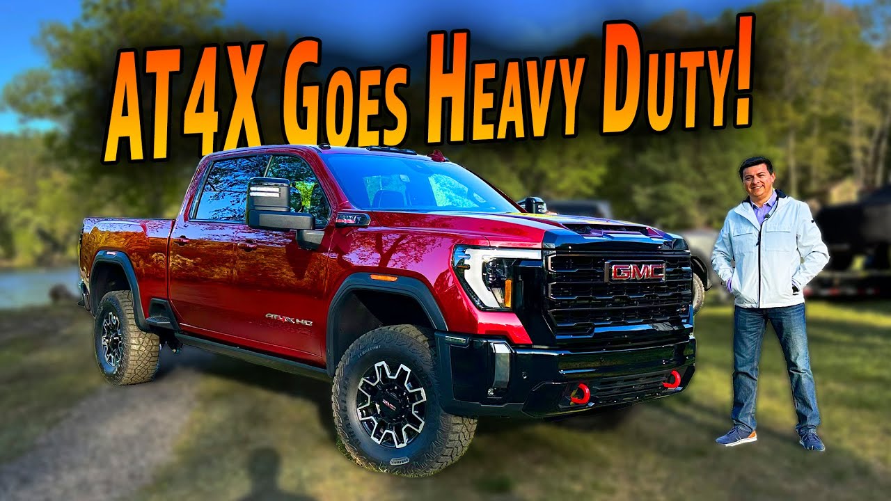 2024 GMC Sierra 2500HD AT4X First Look