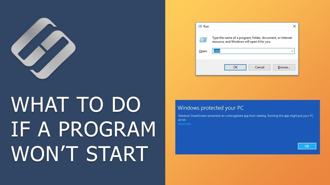 What to Do if a Program Won-t Start or Install and Why It Happens ...