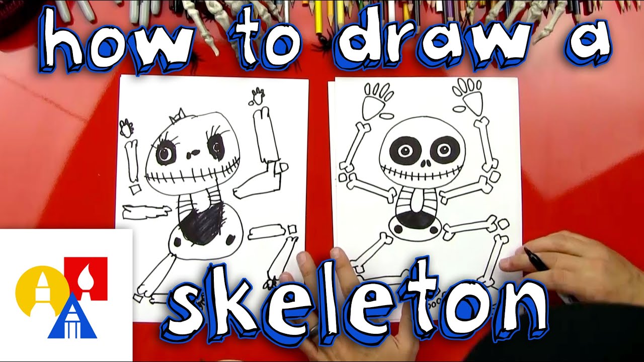 How To Draw A Skeleton #41