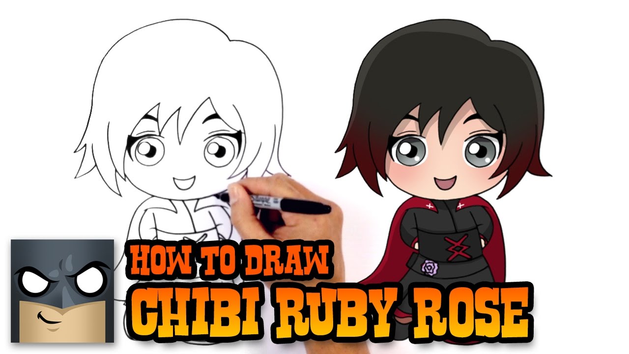 How to Draw Ruby Rose - RWBY