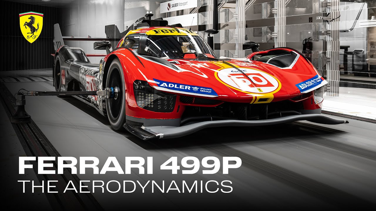 Video: get the technology insight behind the Ferrari 499P Aerodynamics