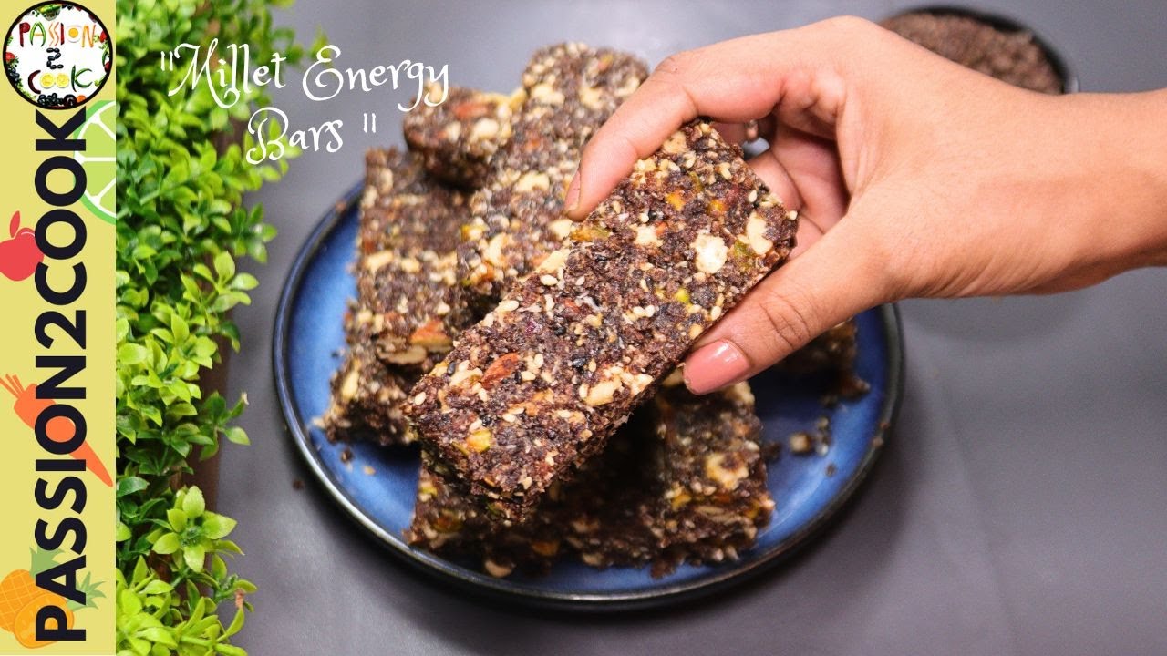 Healthy, Homemade Ragi Millet Bars: Wholesome Delight