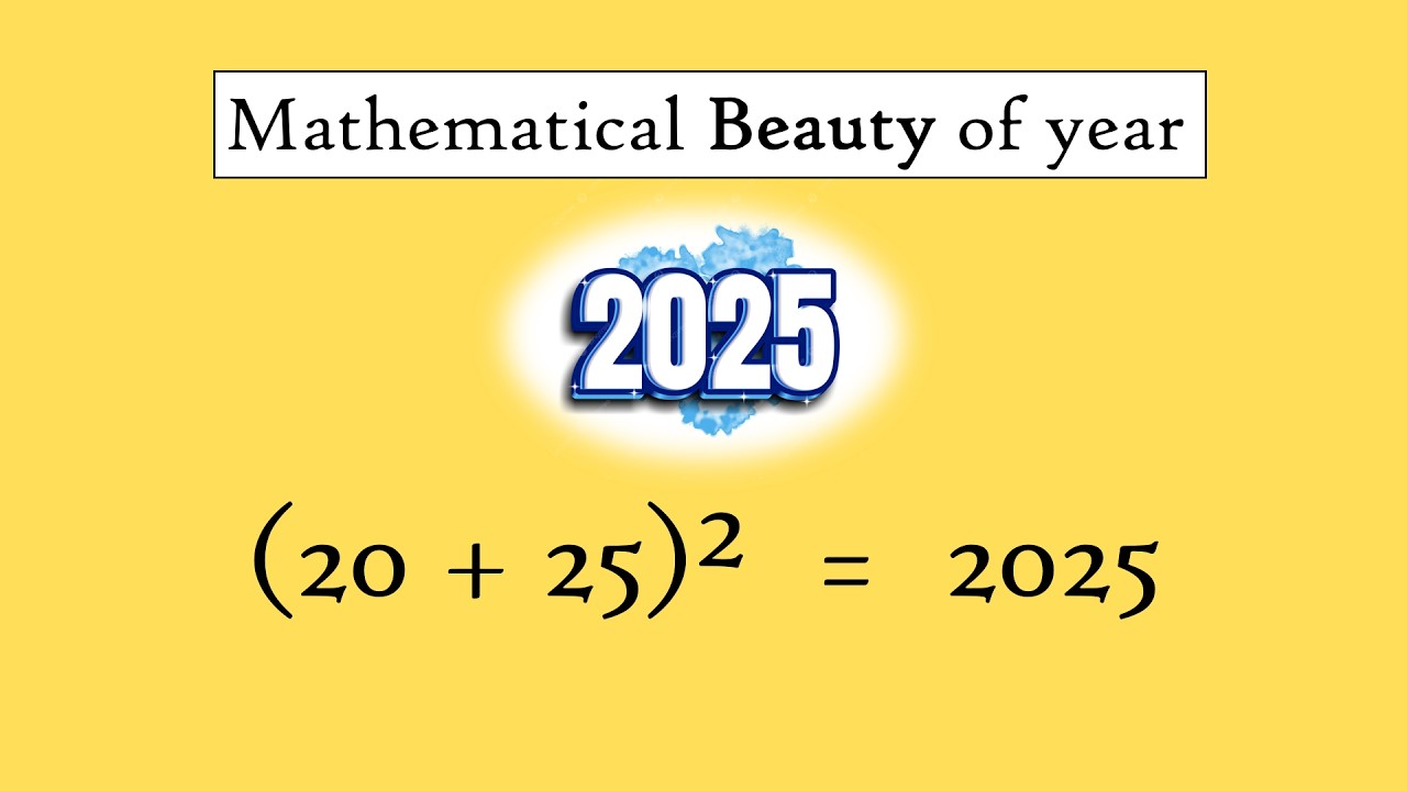 7 Beautiful Patterns Behind The Unique Mathematical Year 2025!