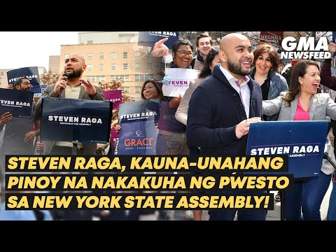 Steven Raga, first Filipino to be elected in the New York State ...