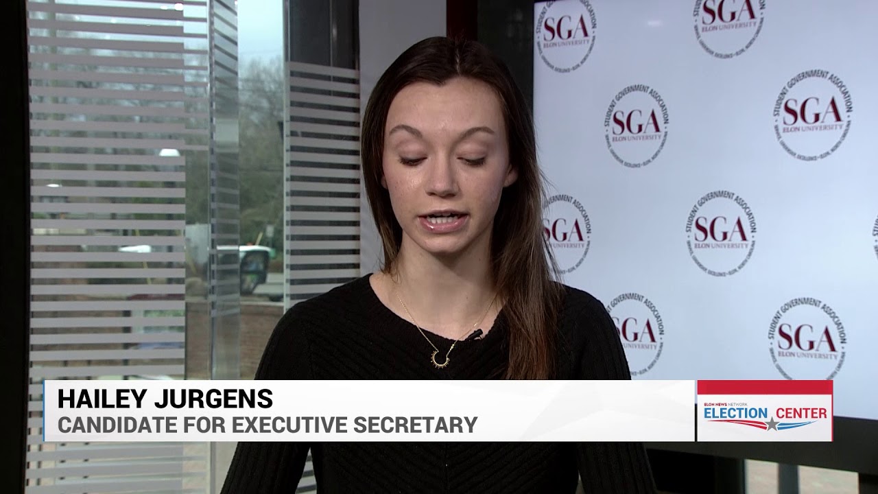 SGA Election Speech 2021: Hailey Jurgens for Executive Secretary - Elon ...
