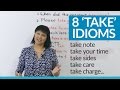 Understanding Idioms with 'Take' Interactive Video