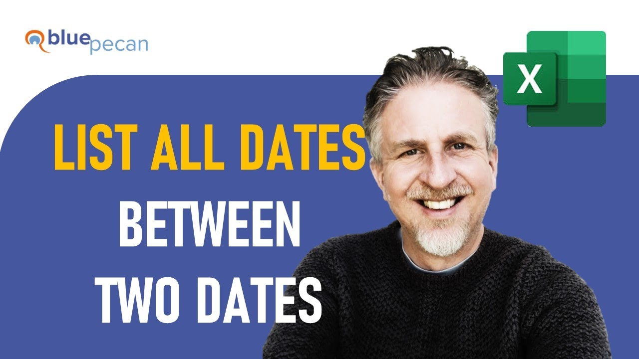 List All Dates Between Two Dates In Excel One VBA Macro Method And