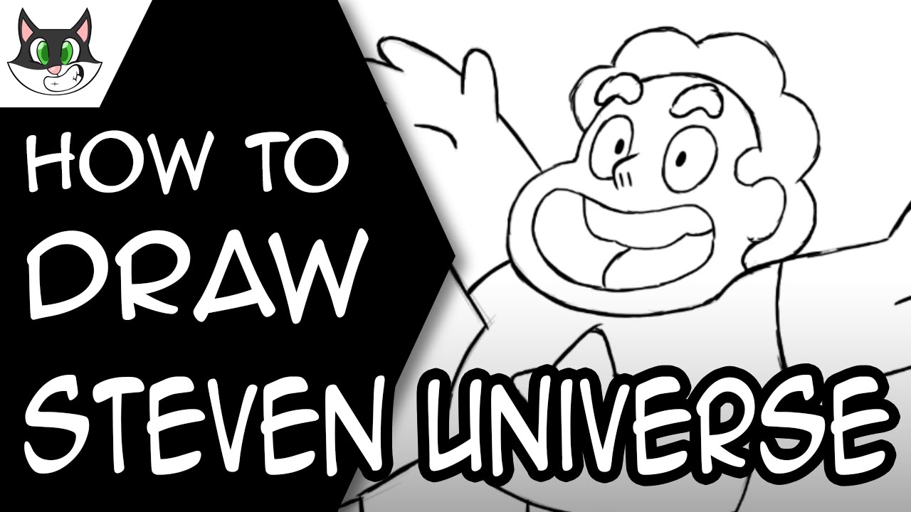 How to draw Steven Universe - easy step by step how to draw tutorial ...