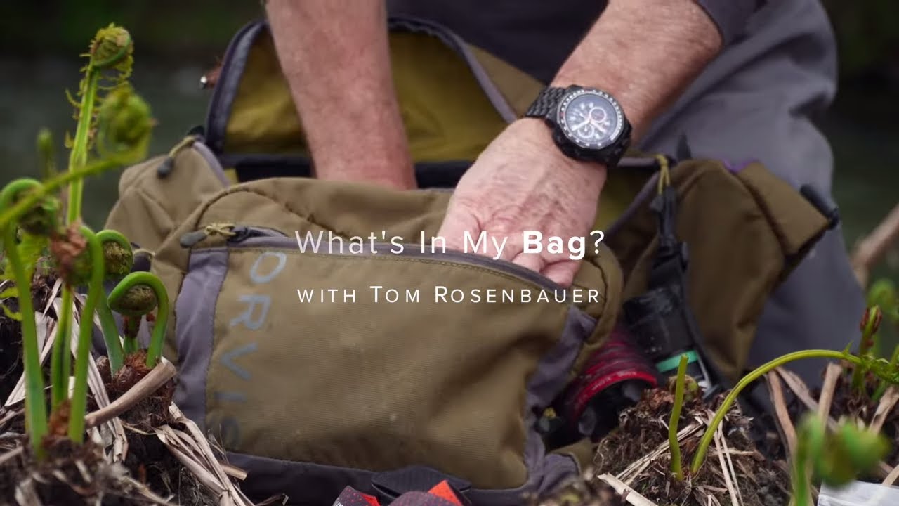 Orvis Sling Pack - What's in Tom Rosenbauer's Bag? - The New Fly Fisher