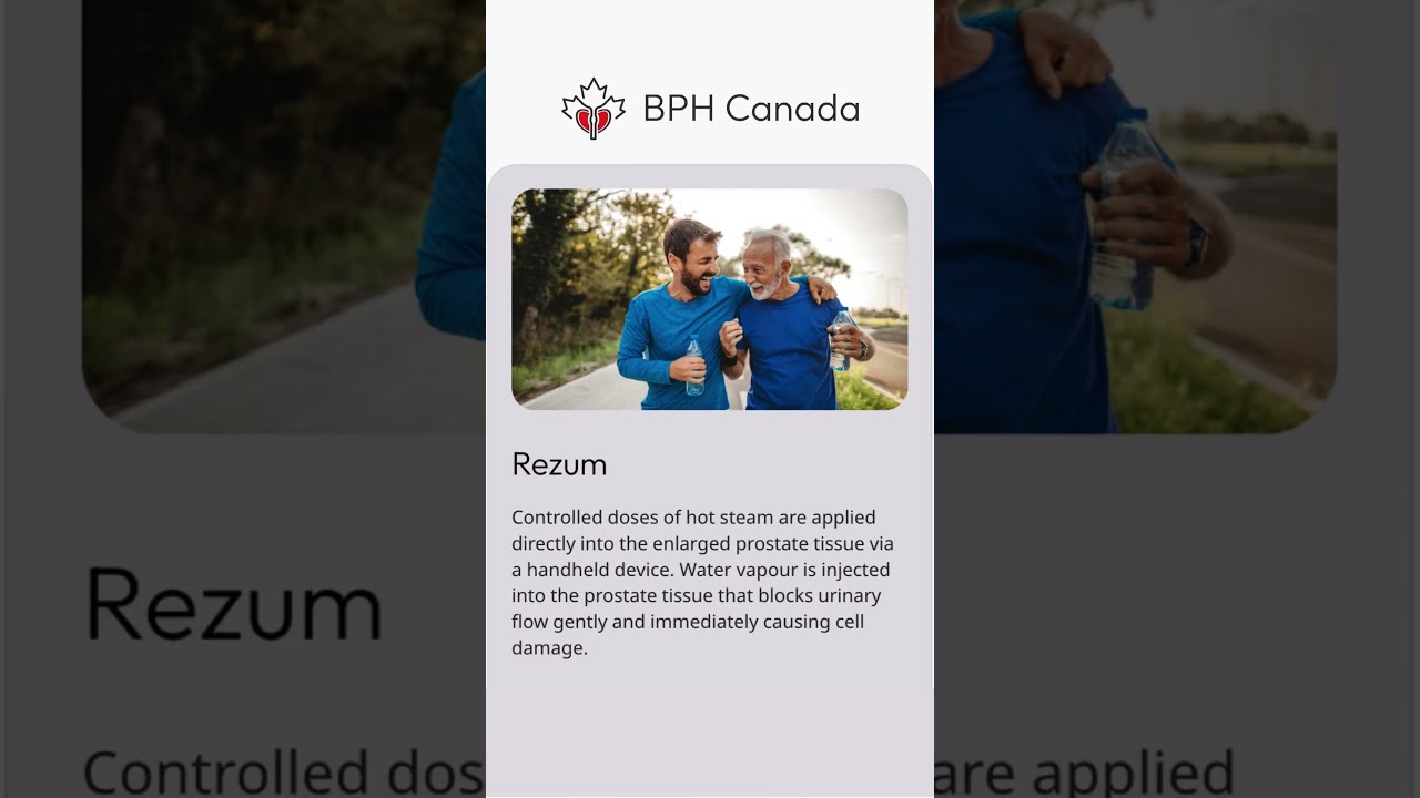 Centre canadien de traitement de l'hyperplasie bénigne de la prostate (HBP)