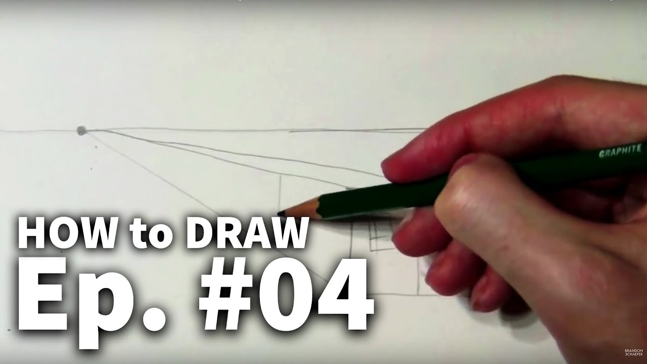 Learn to Draw #04 - One-Point Perspective SchaeferArt