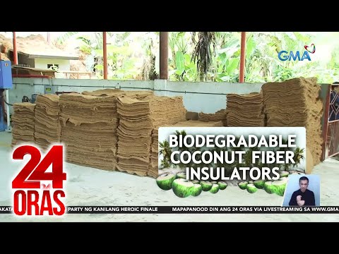 “Coconut fiber insulators,” eco-friendly alternative sa styro coolers ...