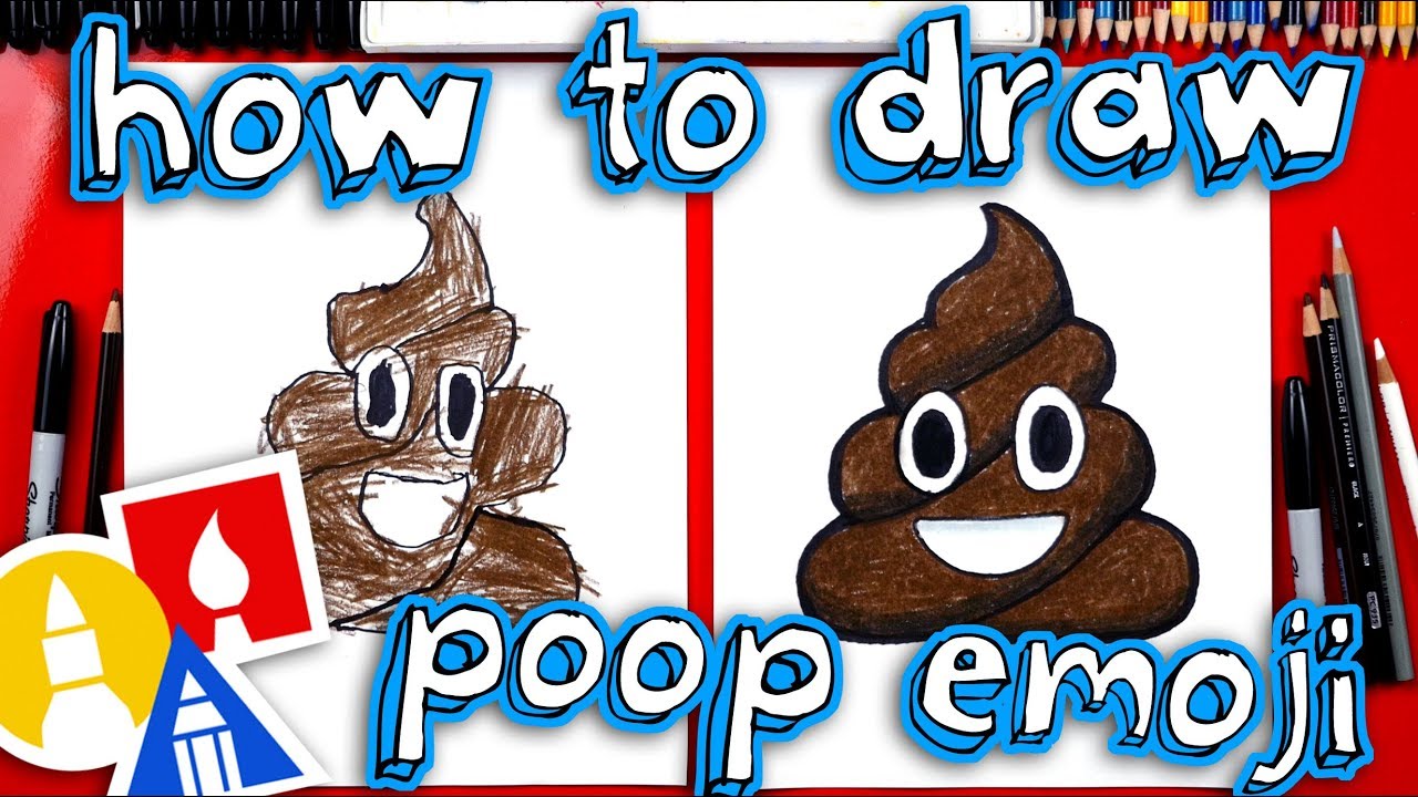 How To Draw The Poop Emoji #7