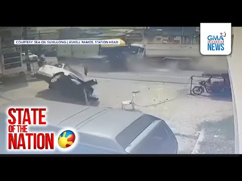 9 sugatan sa pag-araro ng truck na nawalan umano ng preno sa 2 pang ...