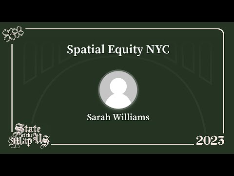 Spatial Equity NYC | OpenStreetMap US