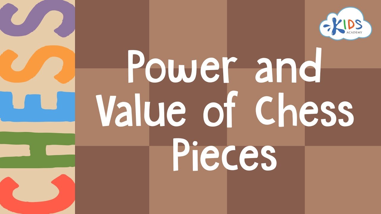 Chess: Power and Value of Pieces Learning Video - Kids Academy