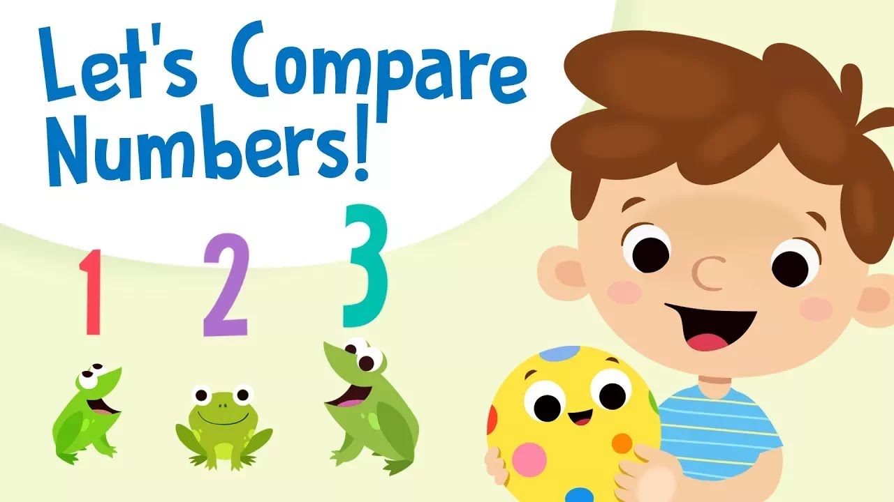 Learning Video: Comparing Numbers for Kids - Greater Than Less Than ...
