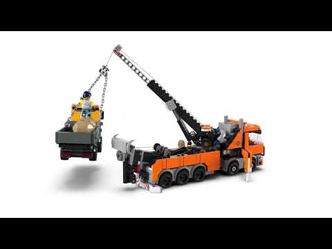LEGO City Heavy-Duty Recovery Tow Truck with Crane 60467 | BIG W