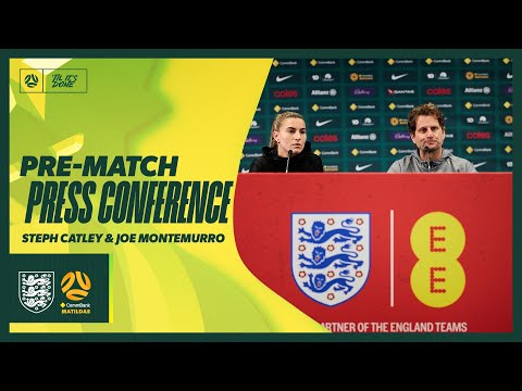 Steph Catley & Joe Montemurro | Pre-Match Press Conference | CommBank ...