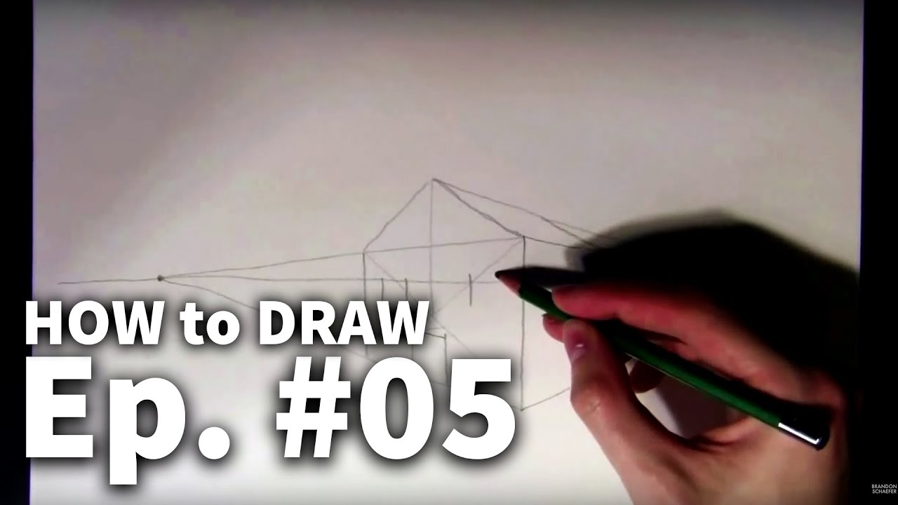 Learn to Draw #05 - Two-Point Perspective SchaeferArt