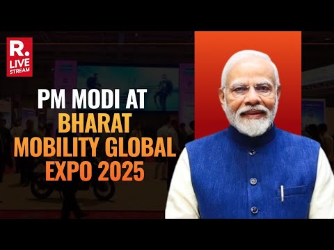 PM Modi Inaugurates Bharat Mobility Global Expo 2025 At Bharat Mandapam ...