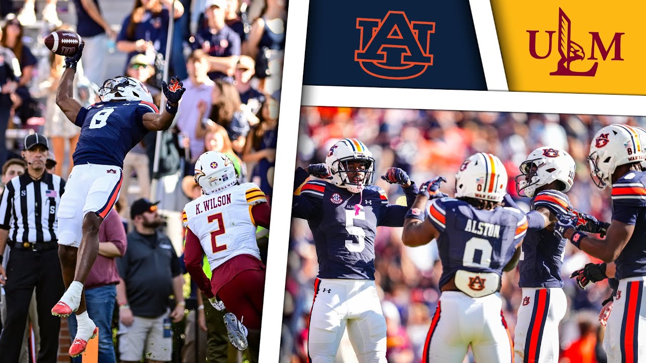 AUBURN vs LOUISIANA-MONROE Football | November 16, 2024 - Eagle Eye TV