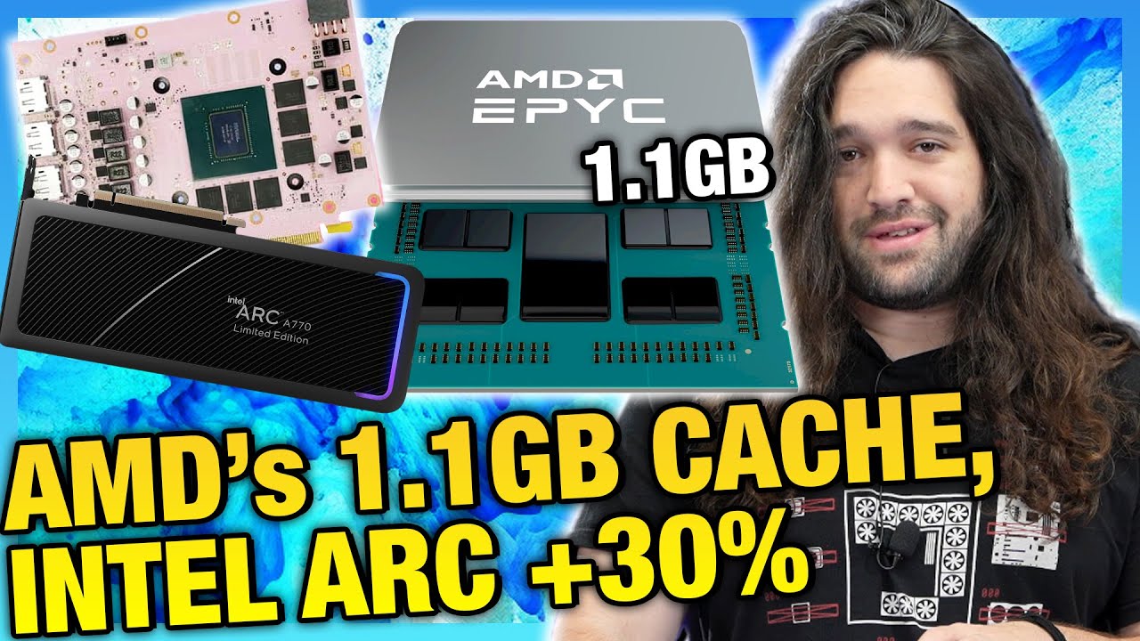 HW News - 1GB CPU Cache, Intel Arc Gets Better, 5600X3D Rumors, Starfield Requirements