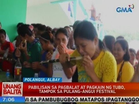 Pabilisan sa pagbalat at pagkain ng tubo, tampok sa Pulang-Angui ...