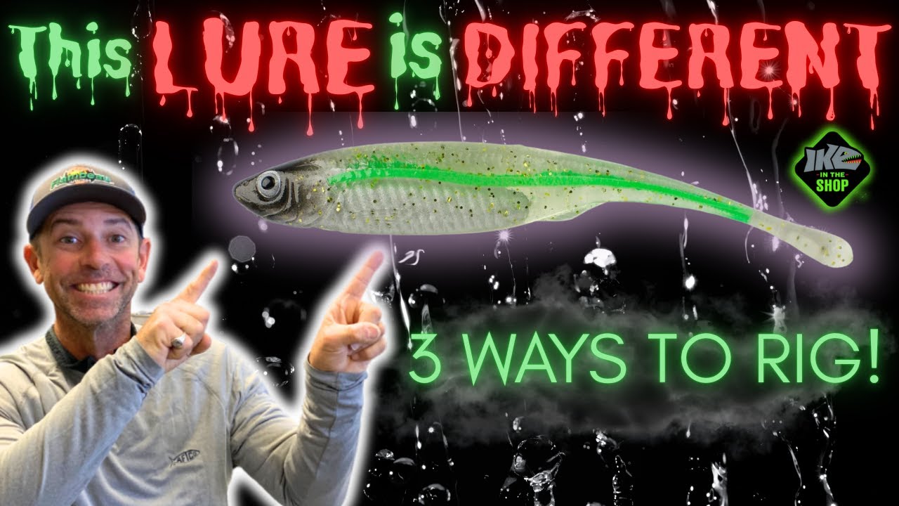 NEW! Berkley Drip Minnow! Rig It 3 WAYS for BIG BASS Bass Fishing Video