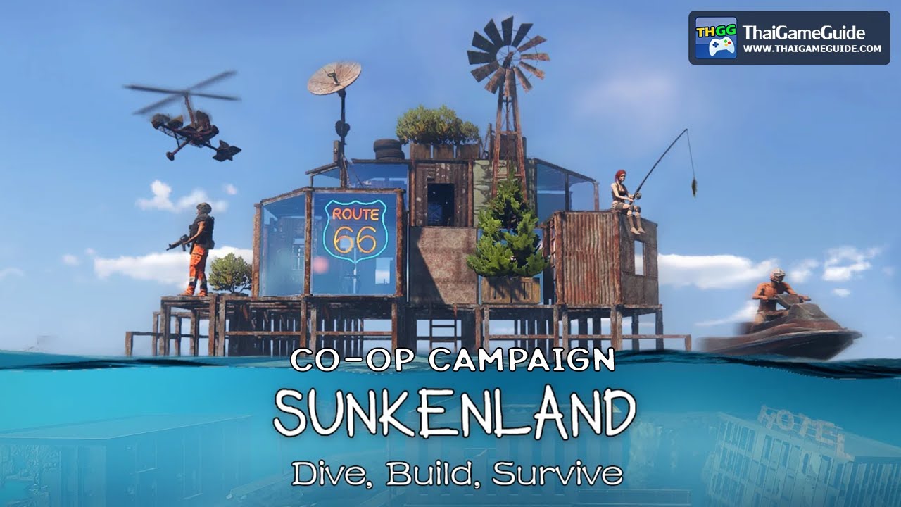 Sunkenland | Multiplayer Co-op Mod Split Screen LAN Online Info ...