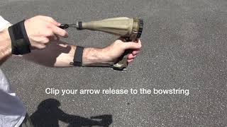 Pocket Shot Circular Slingshot Arrow Kit, Orange | Pyramyd AIR