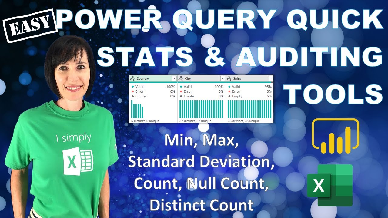 Must Know Power Query Quick Stats & Auditing Tools - My Online Training Hub