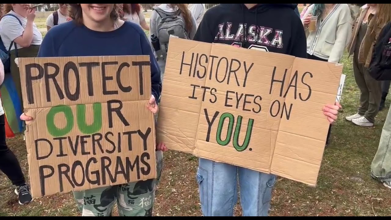 Hundreds gather to protest the removal of DEI programs at OU - The Post