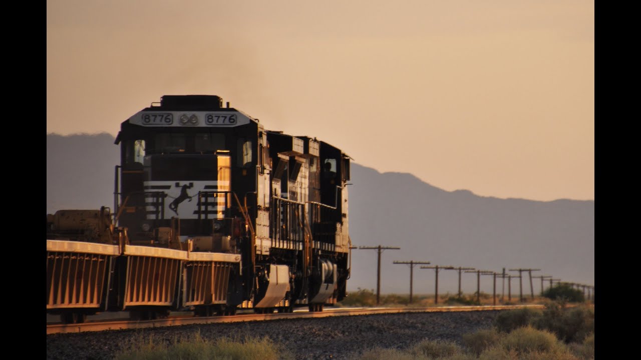 Norfolk Southern Through the Desert - UP Sunset Route - CoasterFan2105